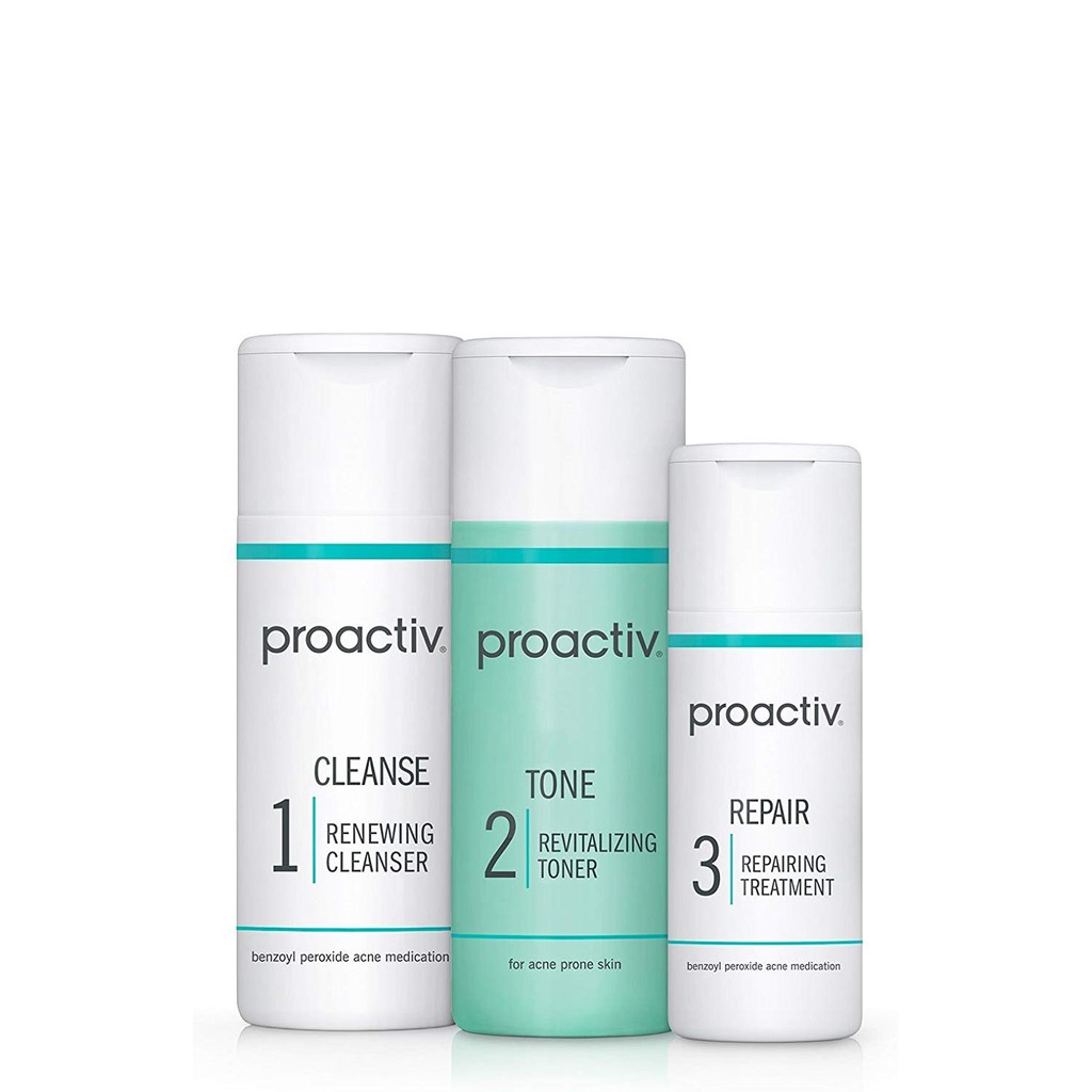 Proactiv Solution 3-Step Acne Treatment System (30 Day) Starter Size ...