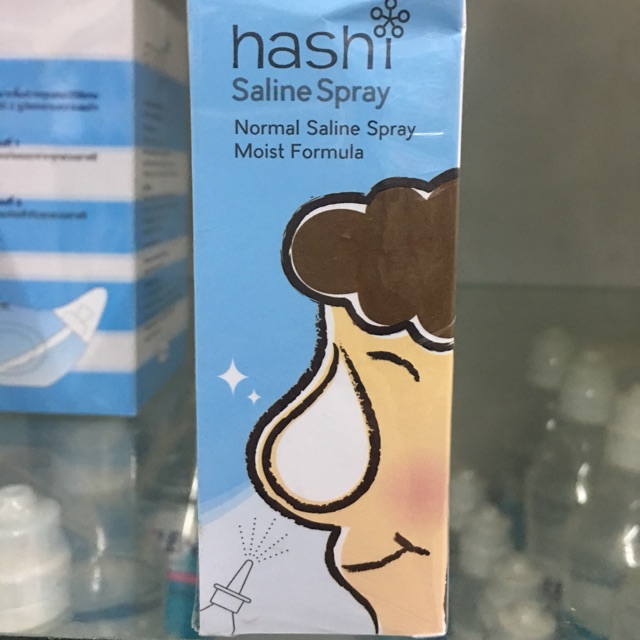 Hashi Saline Spray Moist Formula 10 ml | Shopee Thailand