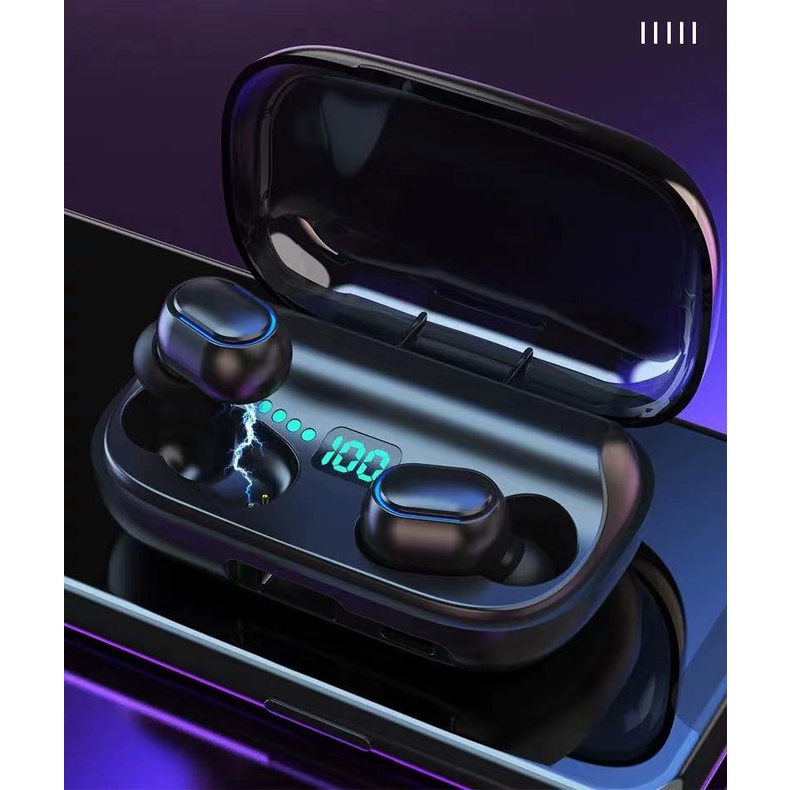 Wireless bluetooth 5.0 headset TWS T11 หูฟังไร้สาย stereo call headset ...