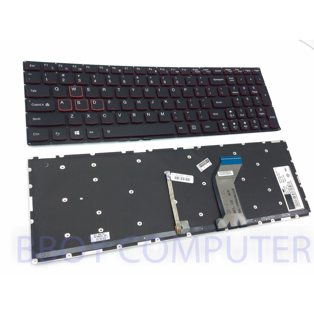 LENOVO Keyboard คีย์บอร์ด LENOVO Ideapad Y700 Y700-15 Y700-15ISK Y700-17ISK มี backlit ไทย ...