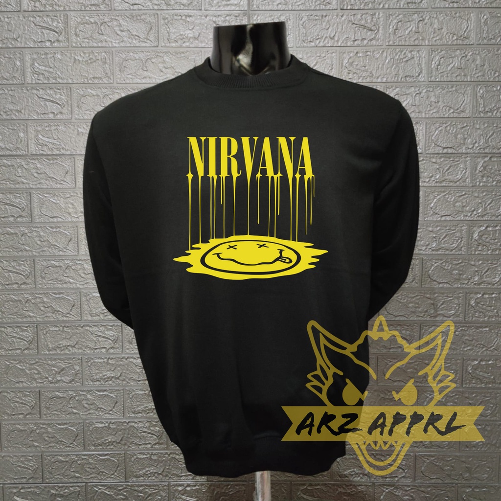 Custom HOODIE & CREWNECK NIRVANA SWETER JACKET | Shopee Thailand