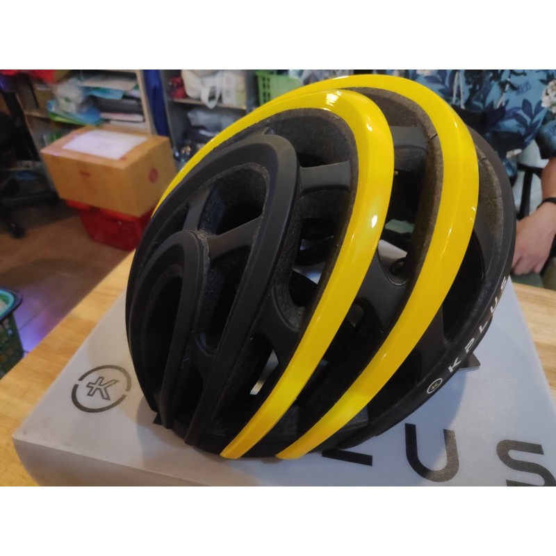 (ลดล้างสต๊อก) หมวกจักรยาน K-PLUS S-SERIES Race | Shopee Thailand