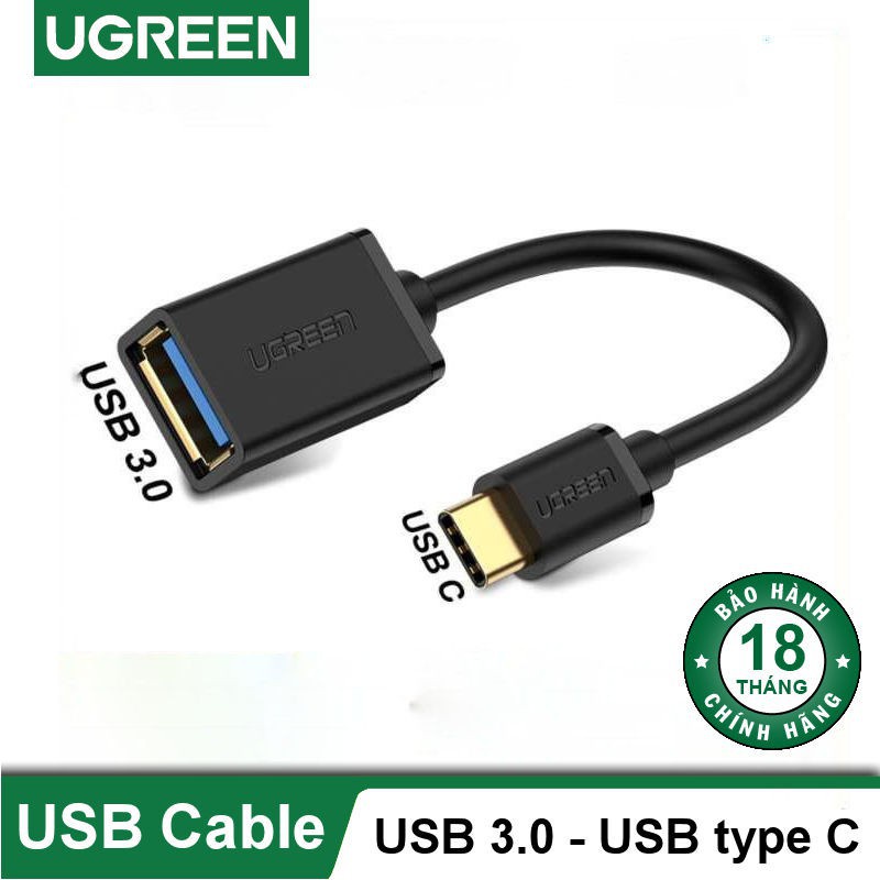 สาย OTG USB Type C เป็น USB 3.0 Ugreen 30701 ระดับพรีเมียม | Shopee ...