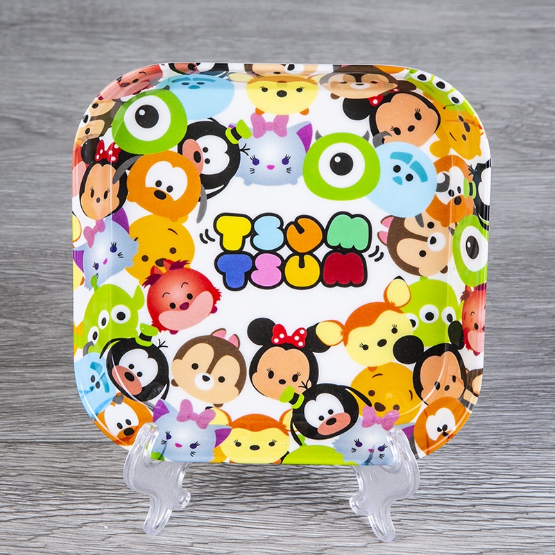 Hobby Hello Kitty Sullivan Frozen melody จานเมลามีน เรซิ่น บนโต๊ะอาหาร ...