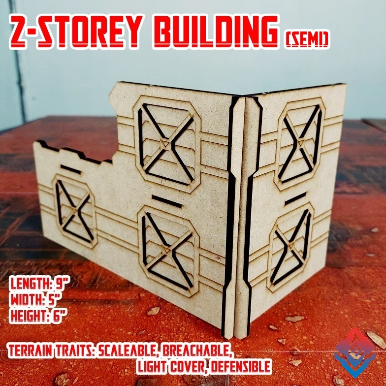 ฺBuilding Terrain MDF (spec 40k&killteam) By Teninone WorkStation ...