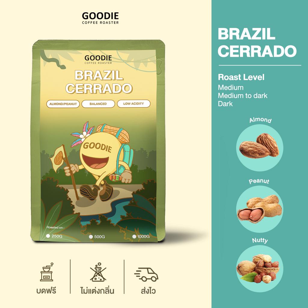 Goodie Coffee Roaster เมล็ดกาแฟ Brazil Cerrado | Shopee Thailand