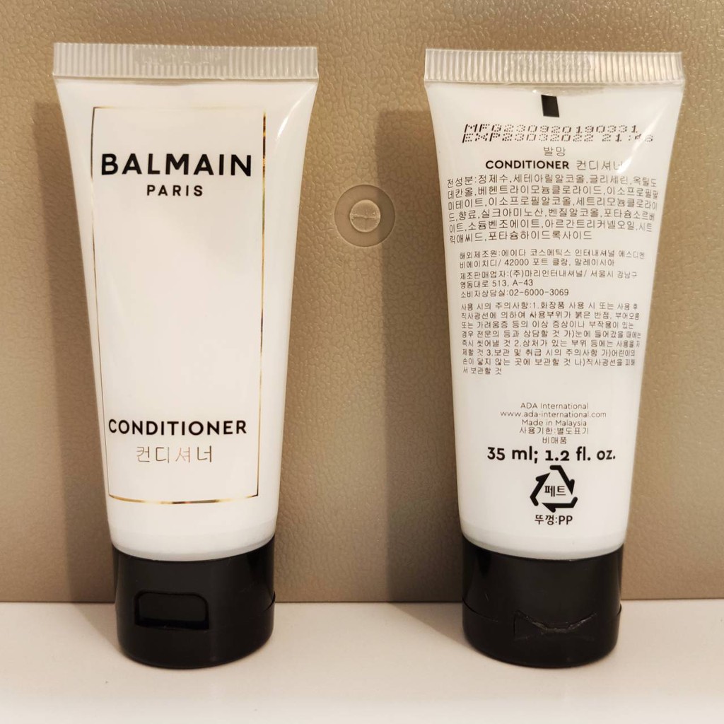 BALMAIN PARIS LUXURY AMENITIES - 35ml(1.2 oz) / 30g. (Shampoo ...