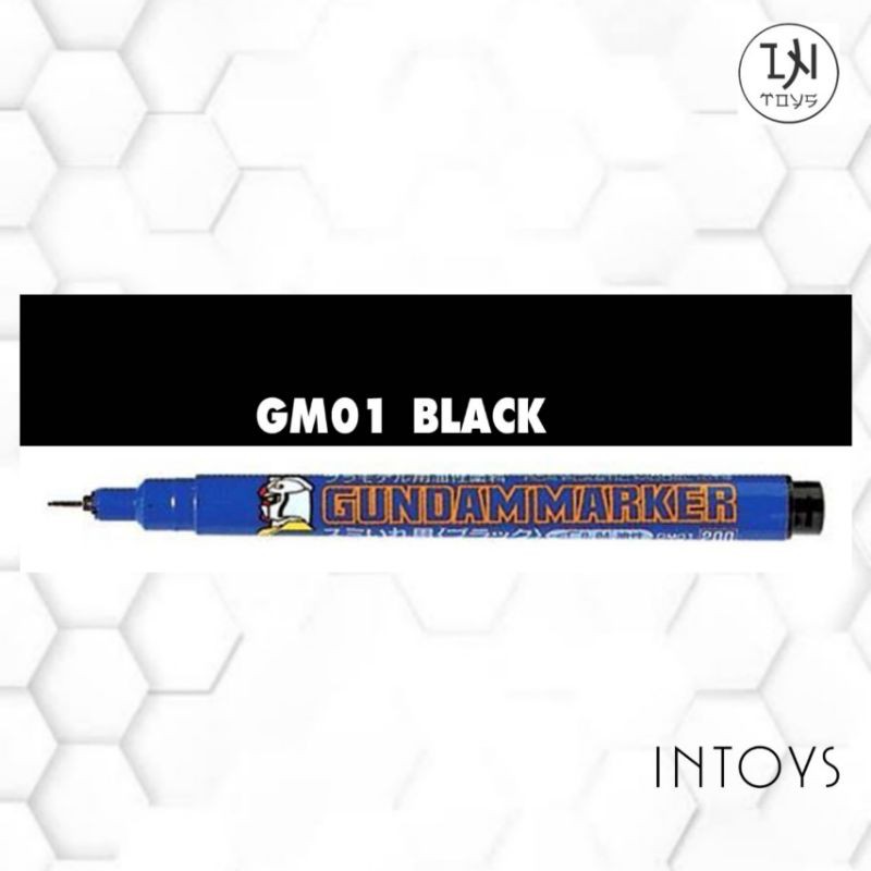 GM-01 GUNDAM MARKER BLACK ( หัวเข็ม สีดำ ) | Shopee Thailand