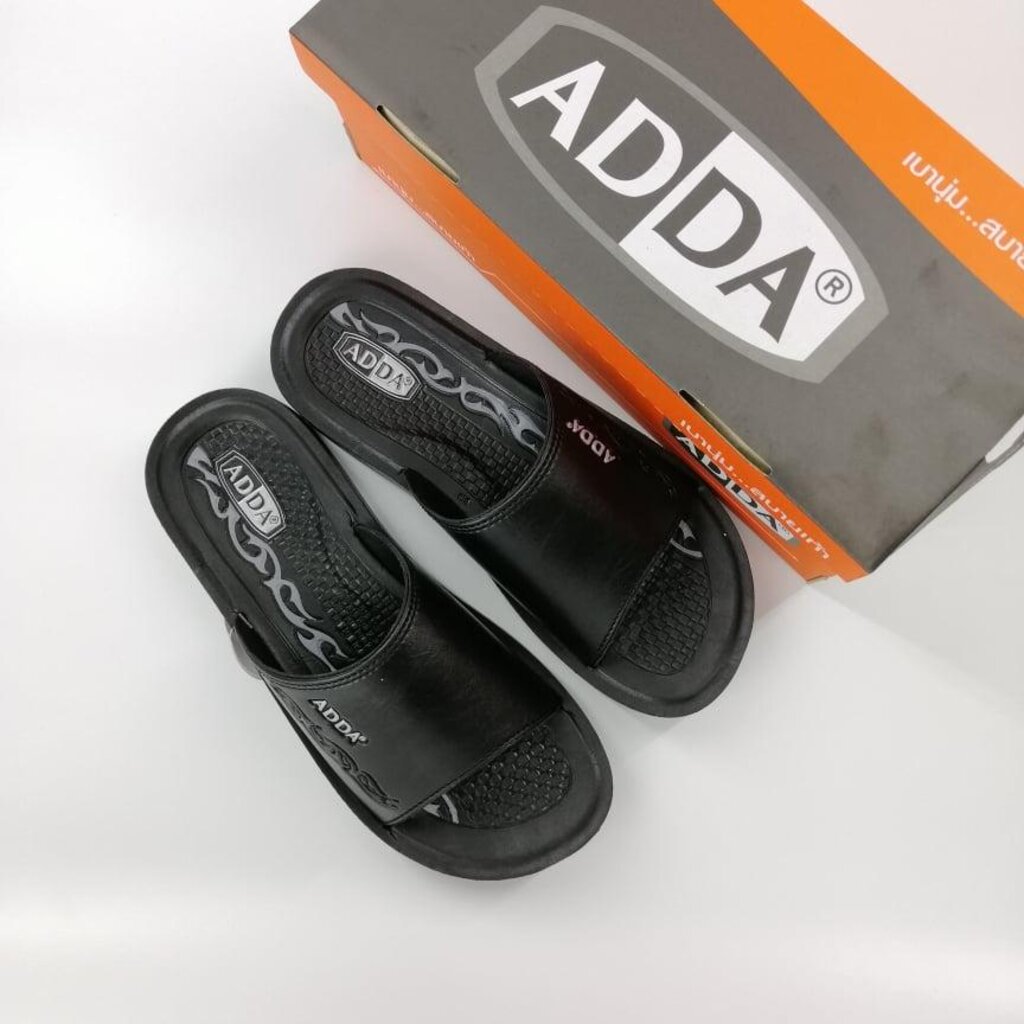 ADDA รุ่น 71Q16 รองเท้าแตะผู้ชาย แบบสวม แอดด้า เบอร์ 39-45 | Shopee ...