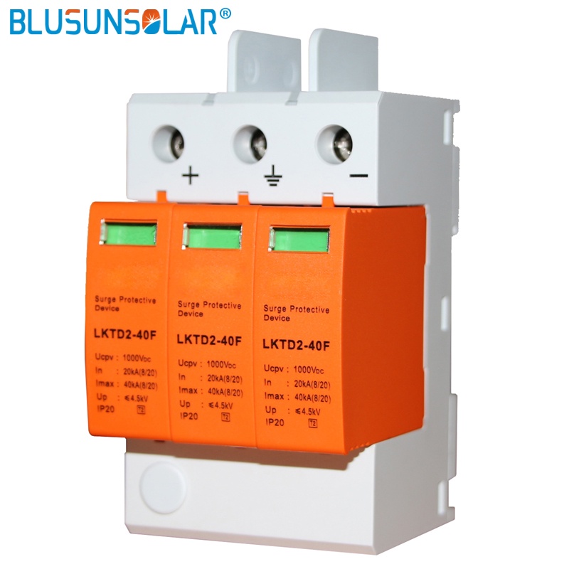 1pec CE Approved 3P DC1000V Surge Protector Device /DC Surge ...