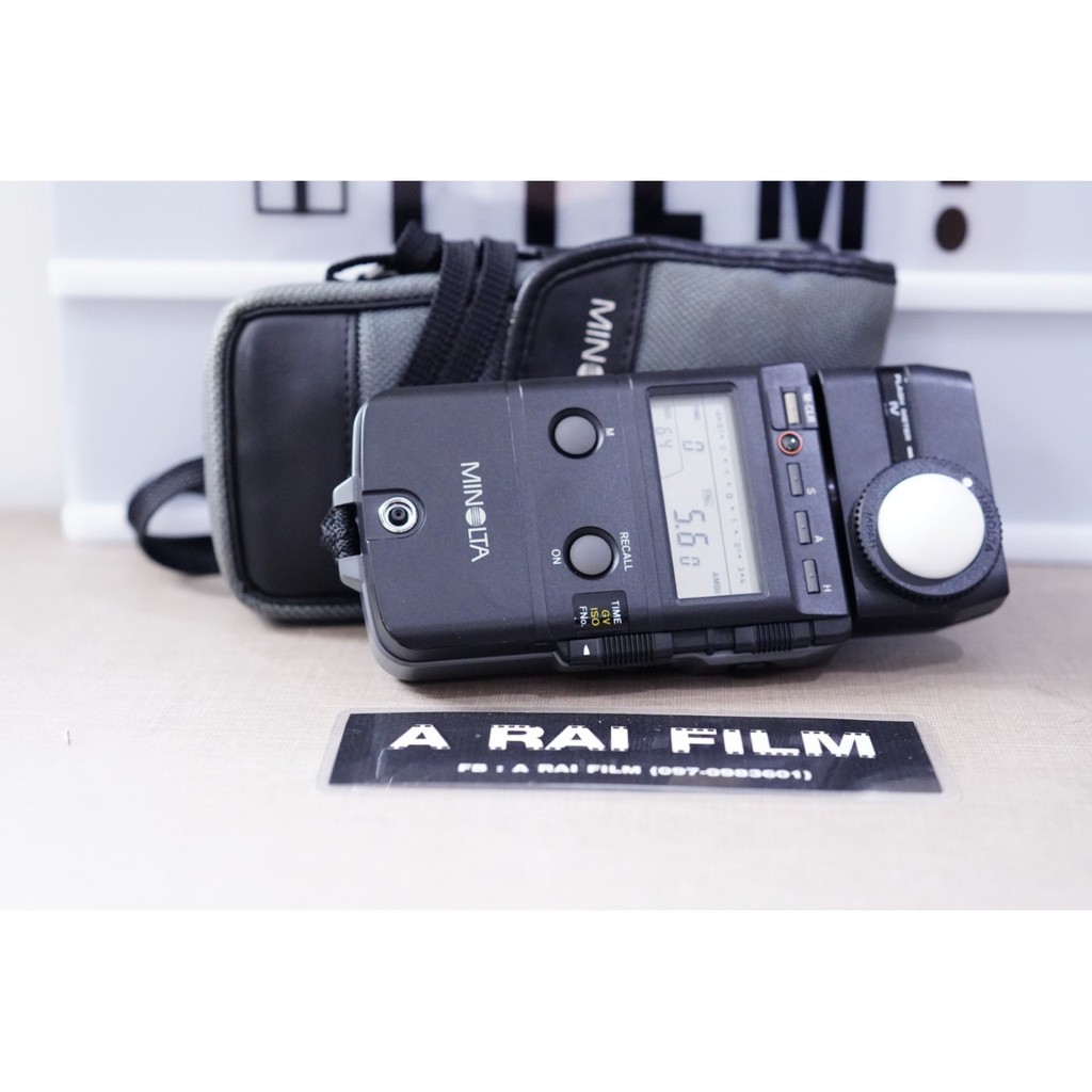 เครื่องวัดแสง Minolta Flash meter iv | Shopee Thailand