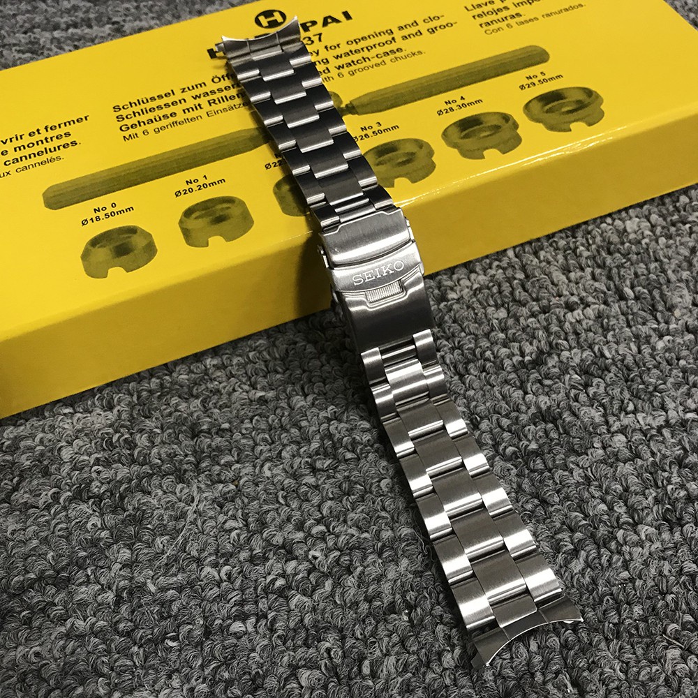 Sidth สายนาฬิกาข้อมือสเตนเลสสตีล หรูหรา แบบเปลี่ยน สําหรับ Seiko 19 20 ...