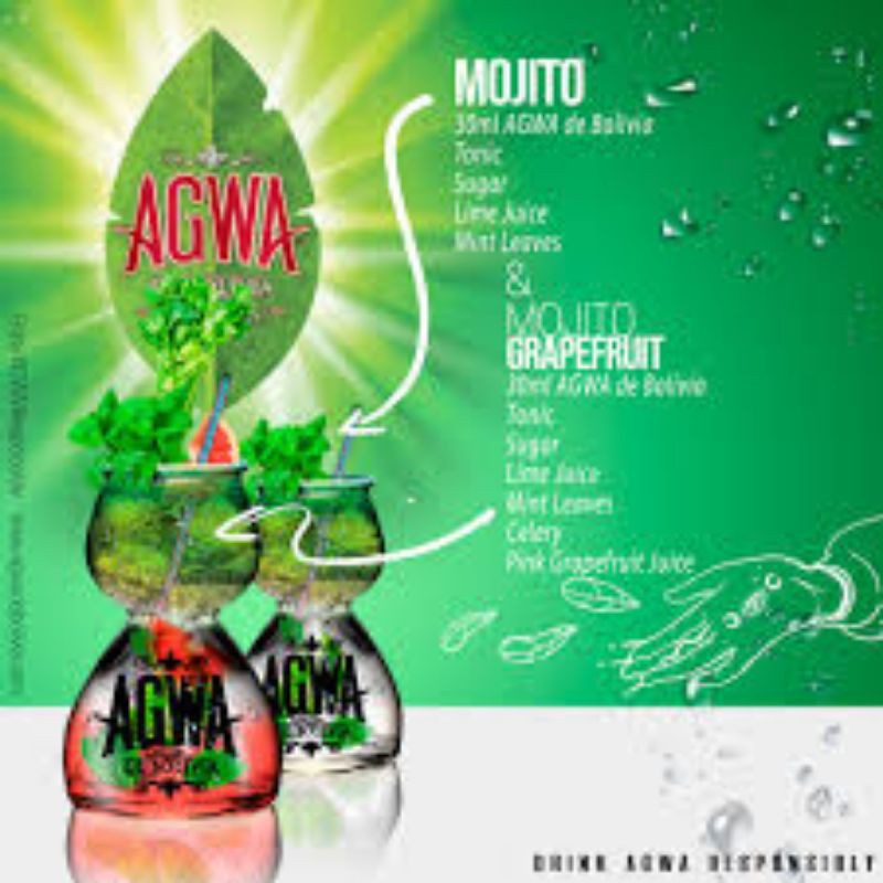 AGWA DE BOLIVIA Shot Glass AGWA | Shopee Thailand