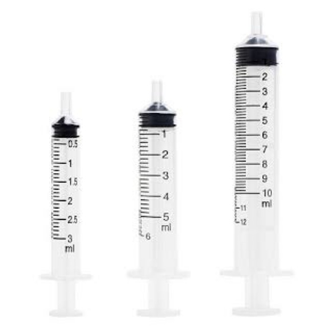 Syringe Nipro 3 ml, 5 ml, 10 ml, 20 ml, 50 ml ไซริงค์ นิโปร ไม่มีเข็ม | Shopee Thailand