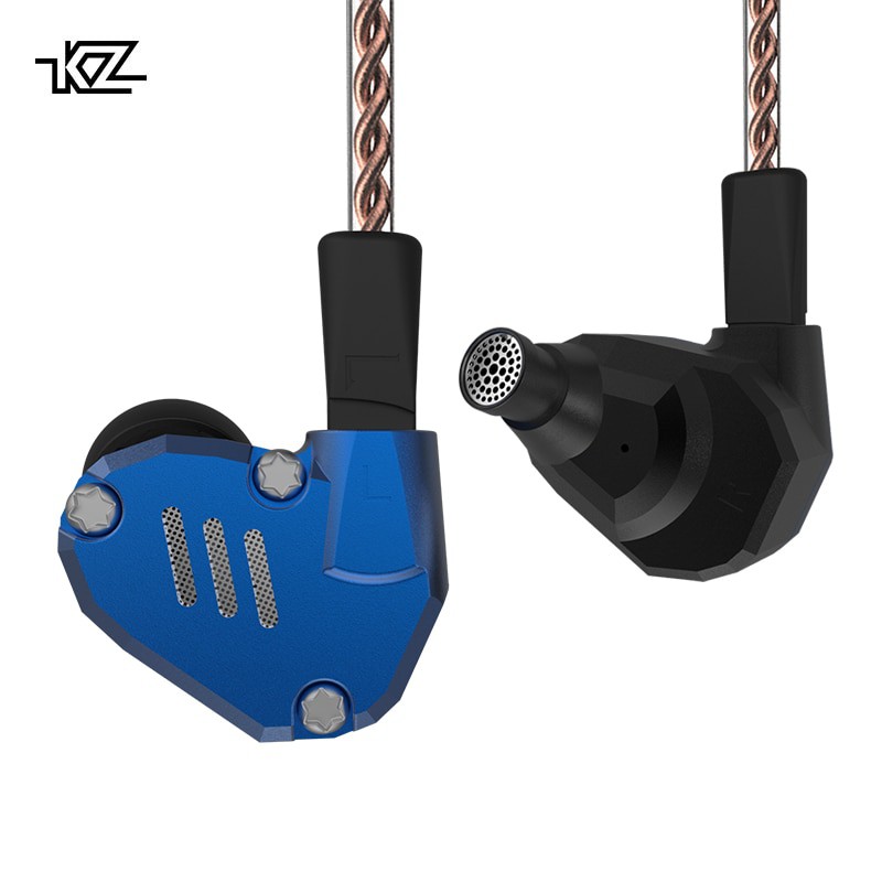 KZ ZS7 หูฟัง Hybrid 5 ไดร์เวอร์ (4BA+1DD) crossover circuit ถอดสายได้ ...