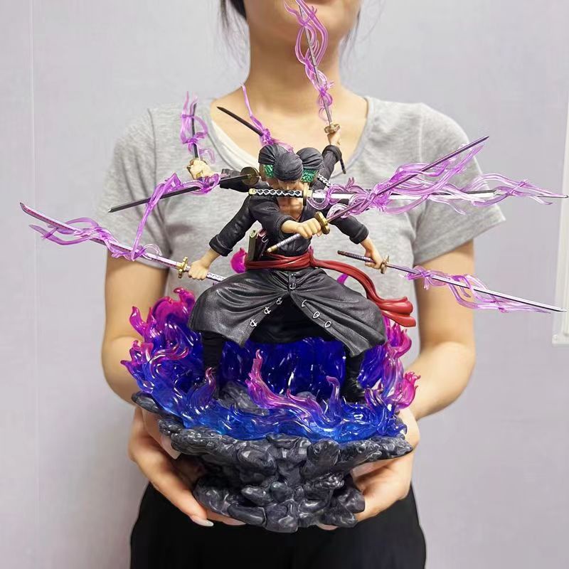 One Piece OverSized Roronoa Zoro Figure | Shopee Thailand