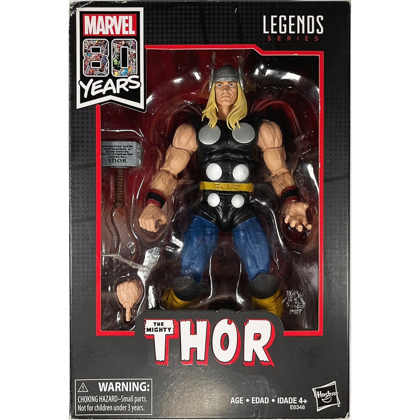 Thor - 80th Years Anniversary Marvel Legends (Hasbro) Vintage Comic ...