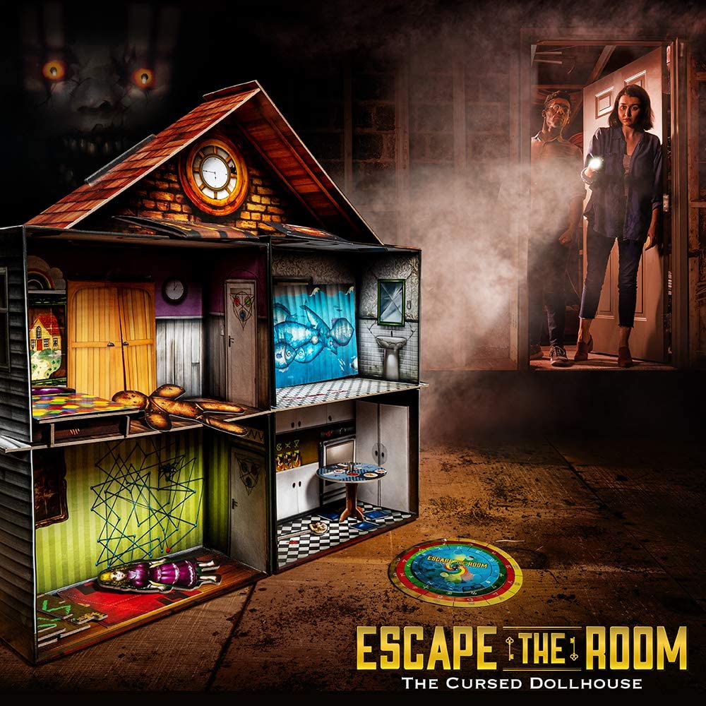 ThinkFun: Escape The Room – The Cursed Dollhouse [BoardGame] | Shopee ...