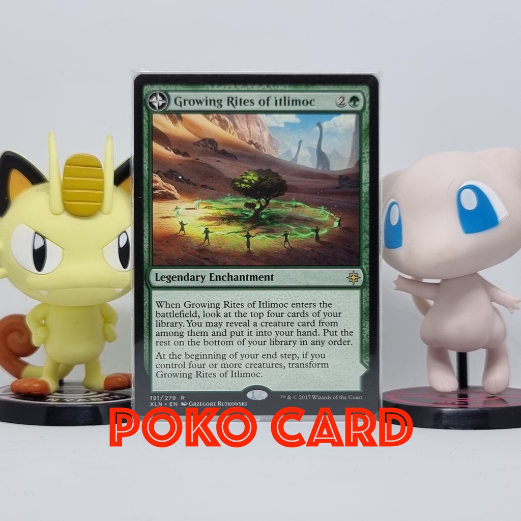 Growing Rites of Itlimoc การ์ด Magic The Gathering ของแท้ จากชุด Ixalan ...