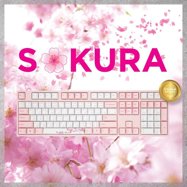 Varmilo Sakura Pink Keyboard - (Thai) | Shopee Thailand