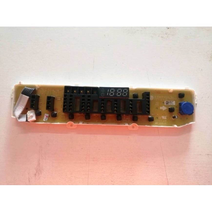 0000005 บอร์ด ปุ่มกด พาร์ท EBR8307 9916 ดิสเพย์ เครื่องซักผ้าLG (PCB ...