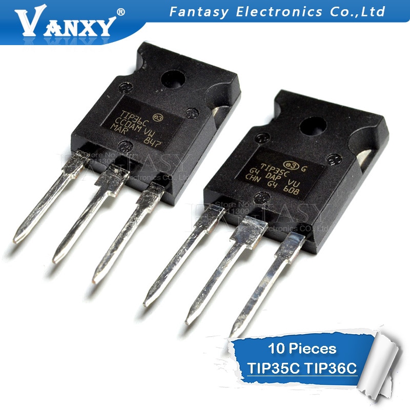 10PCS TIP35 TIP36 TO-247 ( 5psc TIP35C + 5pcs TIP36C ) TO247 | Shopee ...