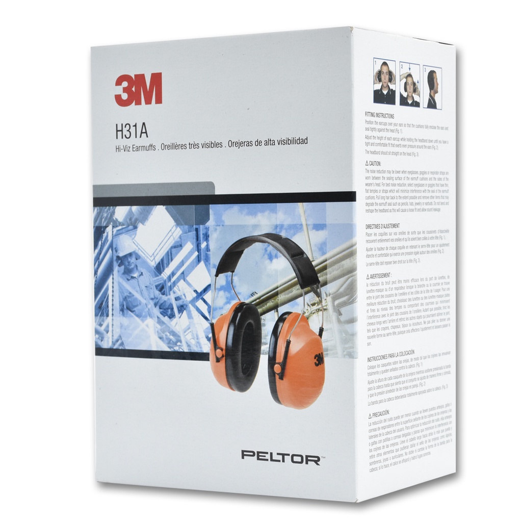 3M H31A ครอบหูกันเสียง แบบคาดศีรษะ อย่างดี ของแท้ | Shopee Thailand