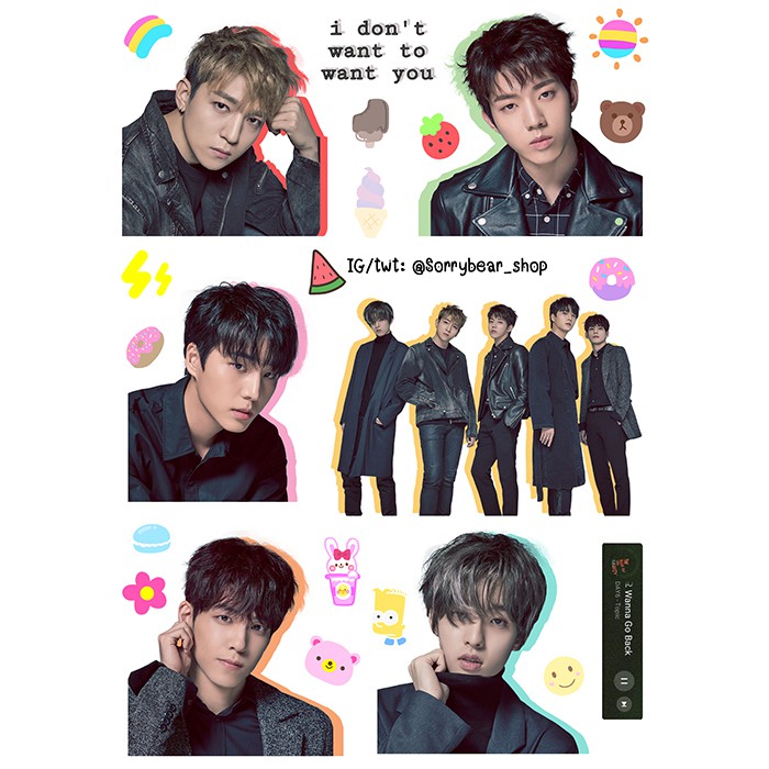 Day6 Sticker Die-cut สติ๊กเกอร์ไดคัท-กันน้ำ | Shopee Thailand