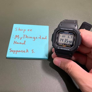 Casio G-Shock รุ่น G-5600E-1DR Tough Solar (ใช้พลังงานแสง) | Shopee Thailand