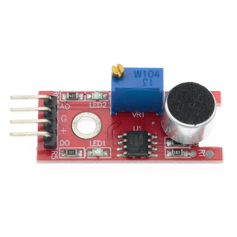 High Sensitivity Sound Microphone Sensor Detection Module For AVR PIC KY-037 Sound Detection ...