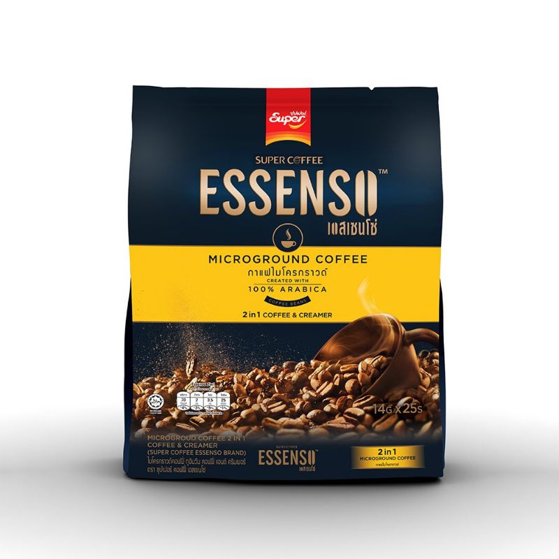 Essenso เอสเซนโซ่ กาแฟ 2in1 รุ่น 25 ซอง | Shopee Thailand