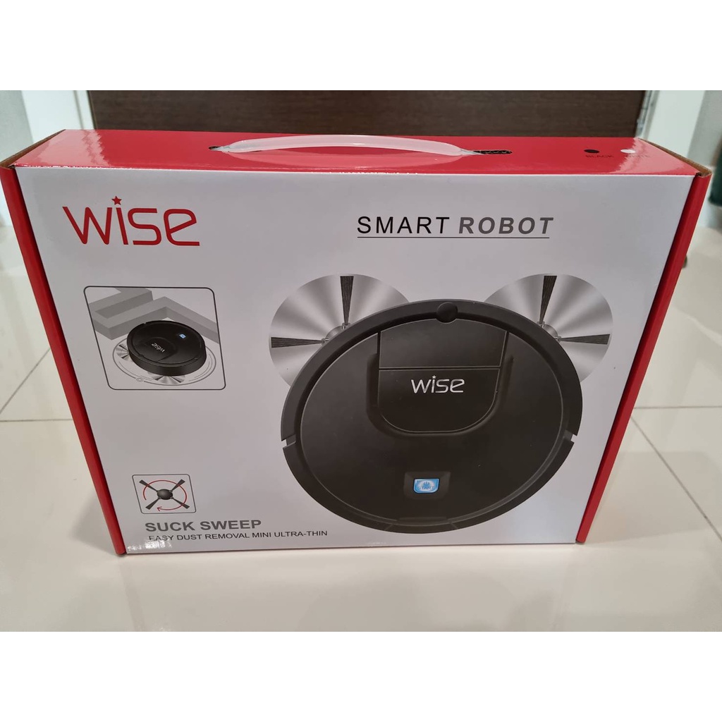 WISE SMART ROBOT หุ่นยนต์ทำความสะอาด อัติโนมัติ ขนาดกะทัดรัด | Shopee ...