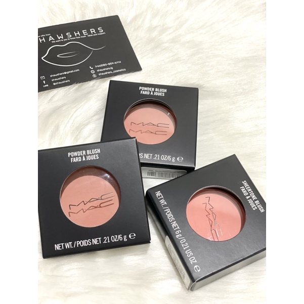 Blush on Mac Powder Blush ขนาด 6 กรัม. | Shopee Thailand