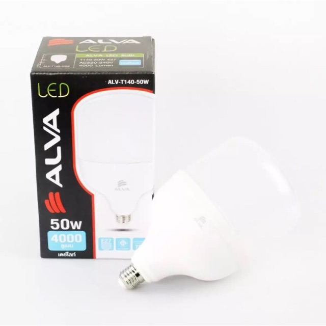 ALVA LED 50W ขั้ว E27 (Daylight) | Shopee Thailand