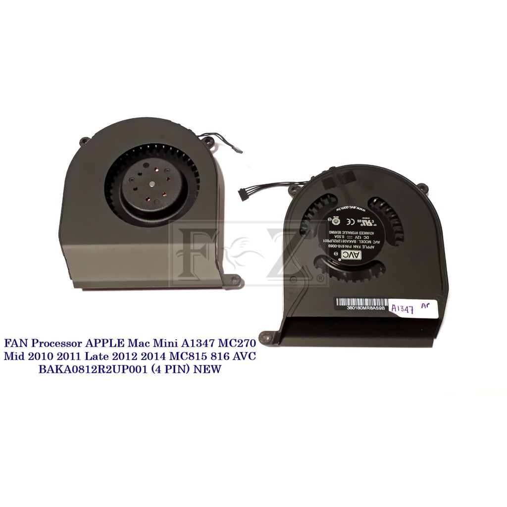 พัดลมโปรเซสเซอร์ ขนาดเล็ก สําหรับแล็ปท็อป A1347 MC270 Mid 2010 2011 ...
