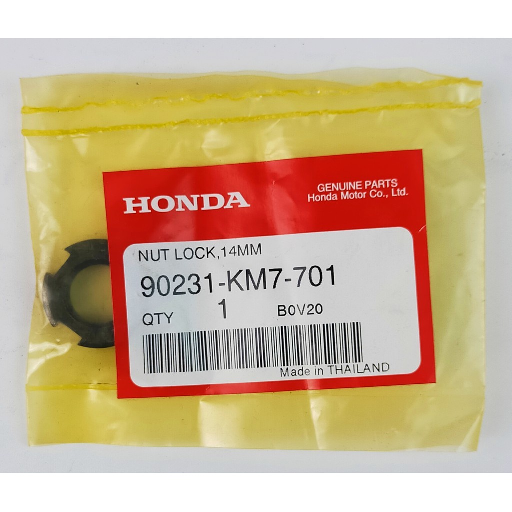 90231-KM7-701 น๊อตล็อค 14 มม. Honda แท้ศูนย์ | Shopee Thailand