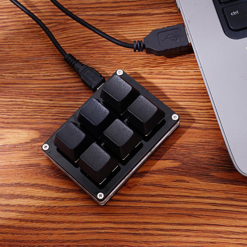 OSU Mini 6key Keyboard Photoshop Drawing Keyboard Support Red Switch ...