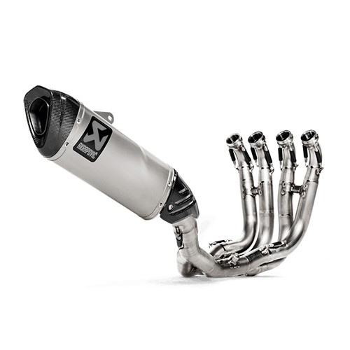 AKRAPOVIC Full Stainless Black Logo S1000 RR 2019-2020_ท่อฟูลสเตนเลสโล ...