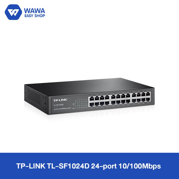 TP LINK 24-Port 10/100Mbps Desktop Switch SF1024D | Shopee Thailand