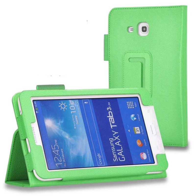 เคสหนัง Pu สําหรับ Samsung Galaxy Tab 3v Sm - T116 Sm - T116 Nu Sm ...