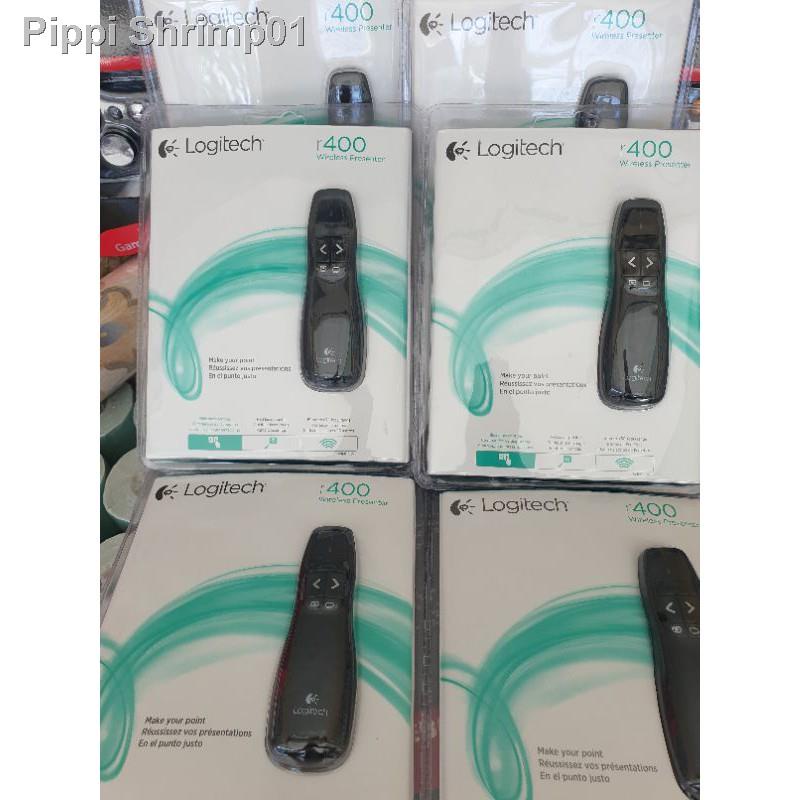 Logitech R400 Wireless Presenter Laser Pointer PPT USB *ส่งจากไทย พร้อมส่งกั๊บ* | Shopee Thailand