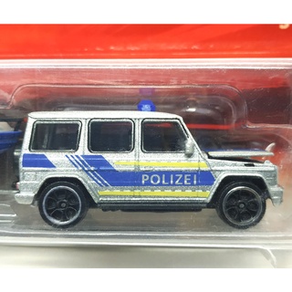 Majorette Mercedes Benz AMG G63 Polizei + Police Boat Trailer - Silver ...