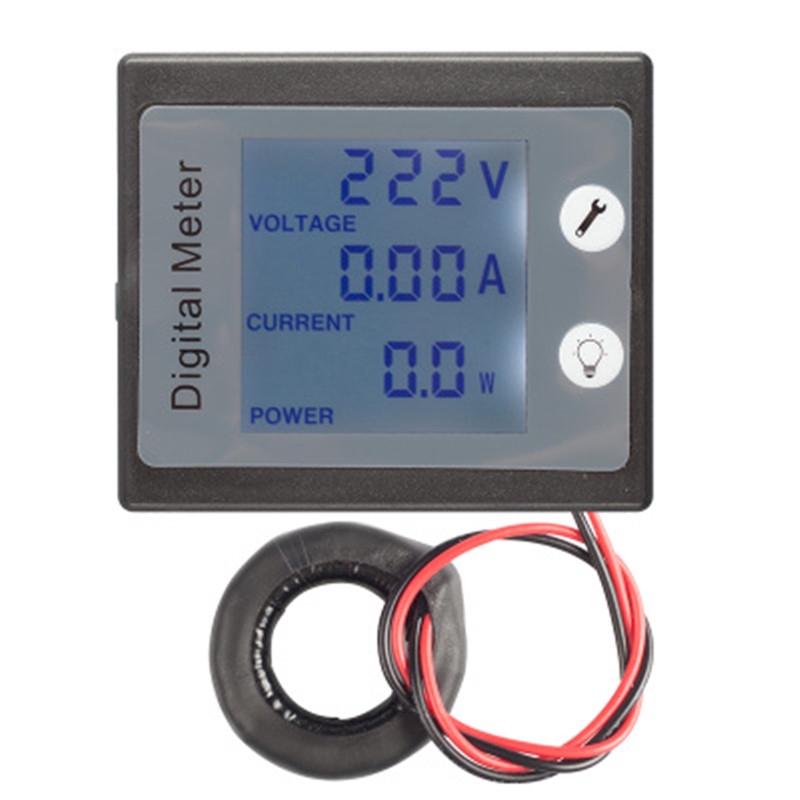 PZEM-011 AC Single Phase Digital Electric Saver Power Meter Wattmeter ...