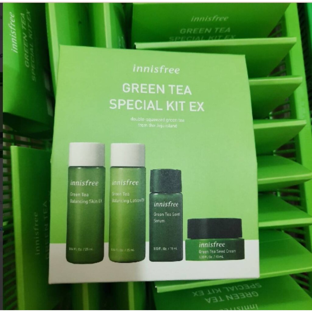 Innisfree Green Tea Special Kit EX4 Items/1ชิ้น | Shopee Thailand