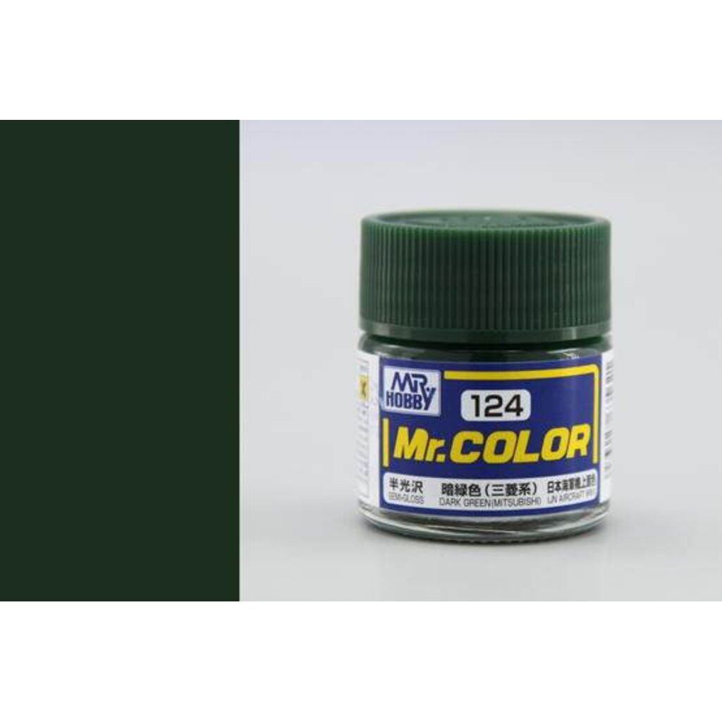 สีสูตรทินเนอร์ Mr.Color C124 dark green Mitsubishi | Shopee Thailand