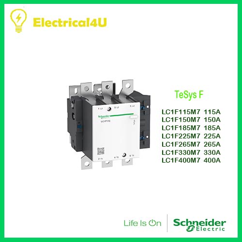 Schneider Electric LC1F115M7-LC1F400M7 แมคเนติกคอนแทคเตอร์ TeSys F ทน ...