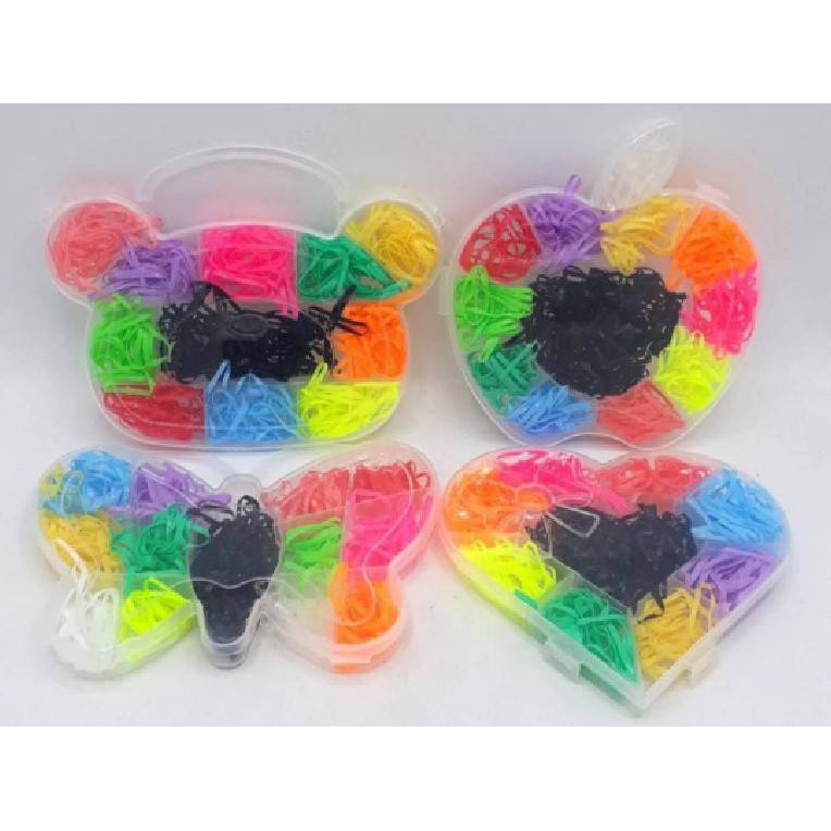 หนังยาง หนังยางตลับ สีสด เส้นกลาง | Shopee Thailand