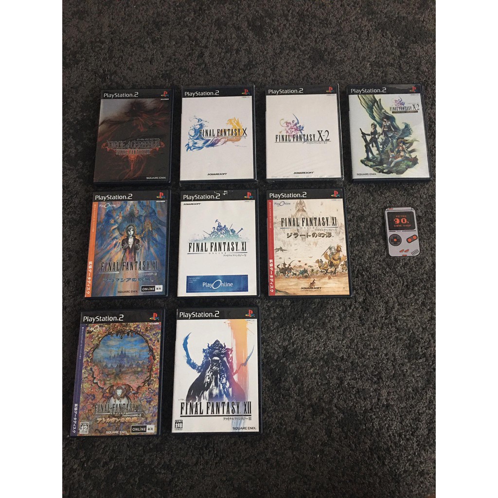 PLAYSTATION 2 DISC / FINAL FANTASY JAPAN | Shopee Thailand