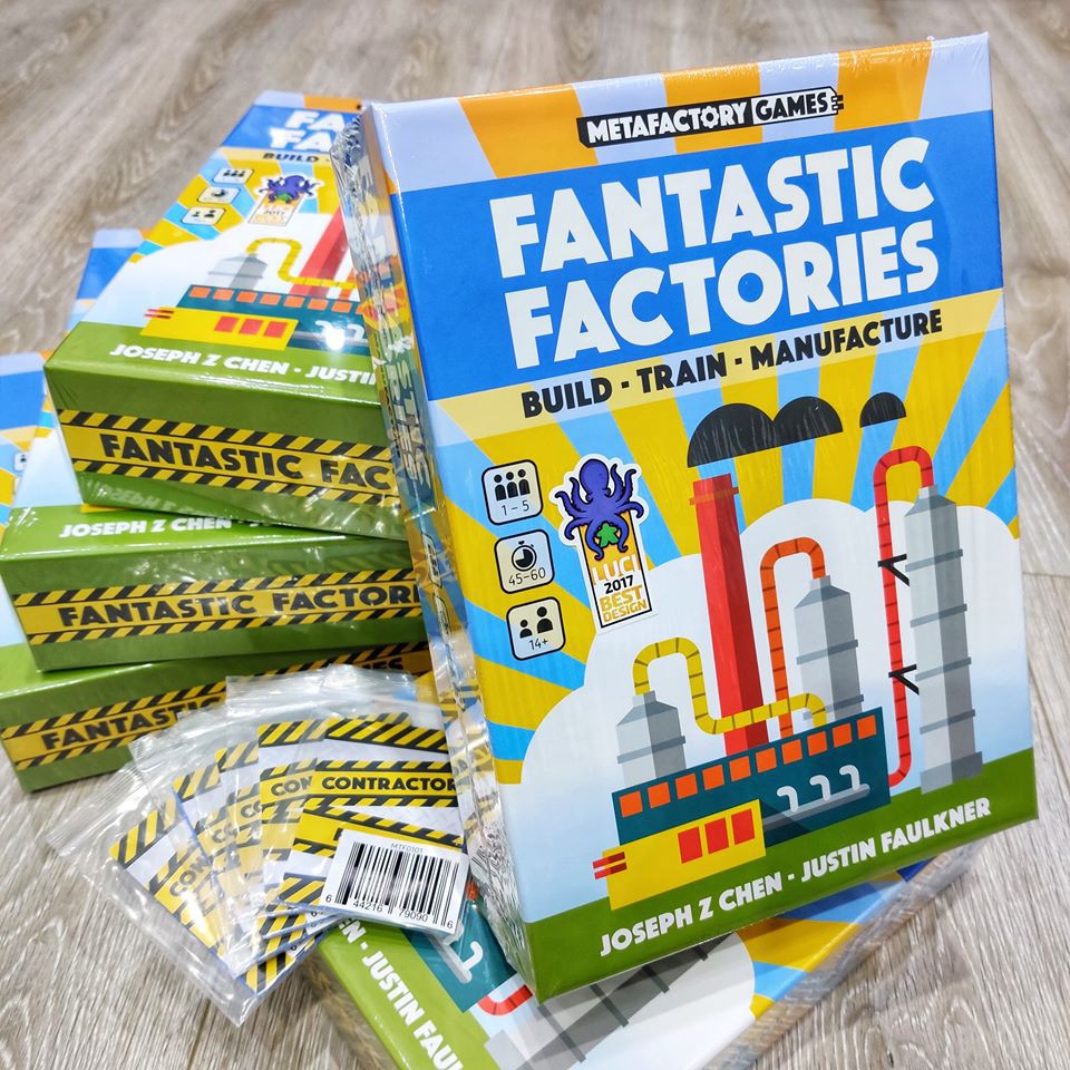 Fantastic Factories "Kickstarter Edition" Board Game | Shopee Thailand