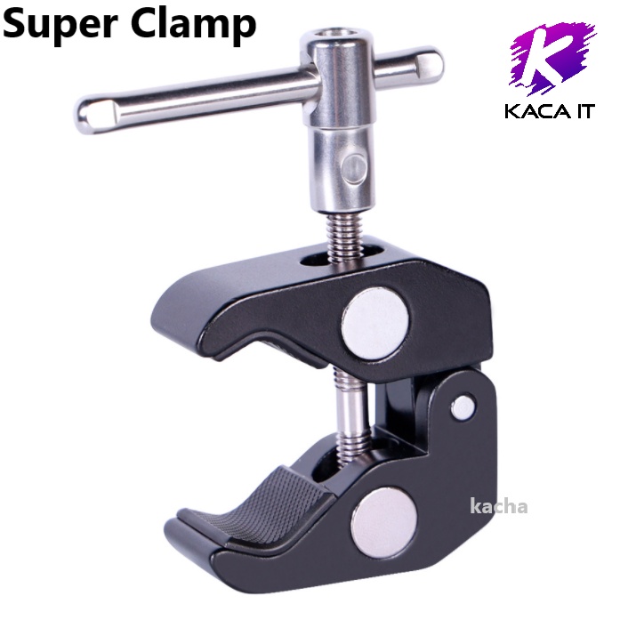 Super Clamp SC1 แคลมป์ สำหรับงานติดตั้งกล้อง mounting kit for led light ...